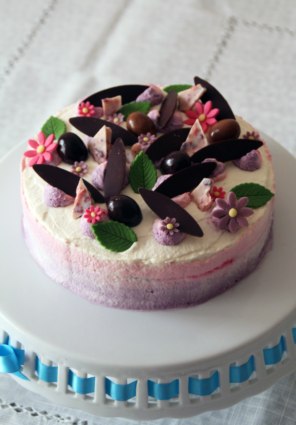 Rêve de gourmandises » Entremets très simple aux fruits rouges